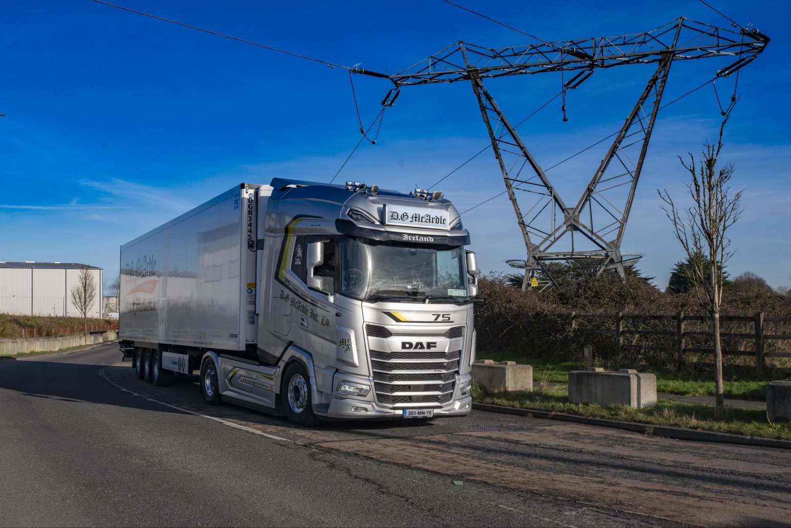 DG McArdle adds special 75th Anniversary DAF XG+ to fleet
